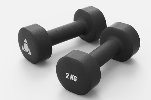 2x 2kg Dumbells